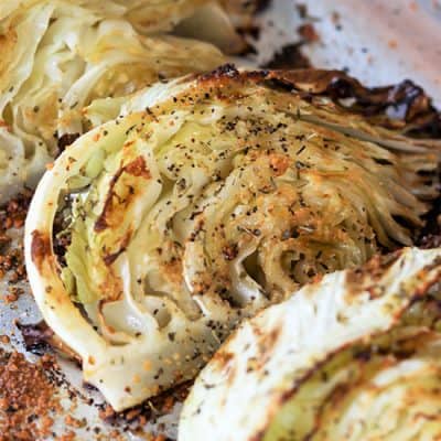 Italian Roasted Cabbage Slices Keto Cabbage Recipe| Seeking Good Eats