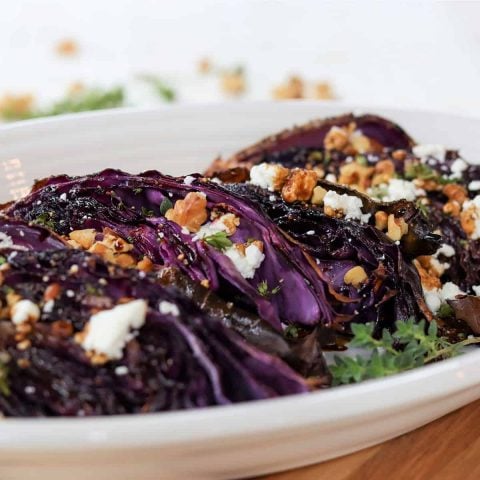 Roasted Red Cabbage Recipe (+Video) | Seeking Good Eats