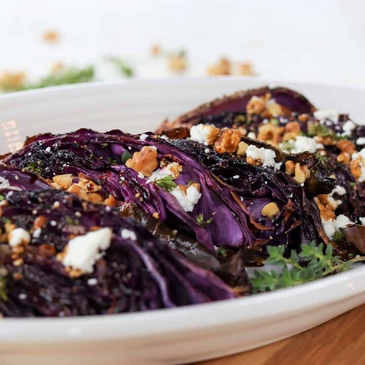 Roasted Red Cabbage Recipe (+Video) | Seeking Good Eats