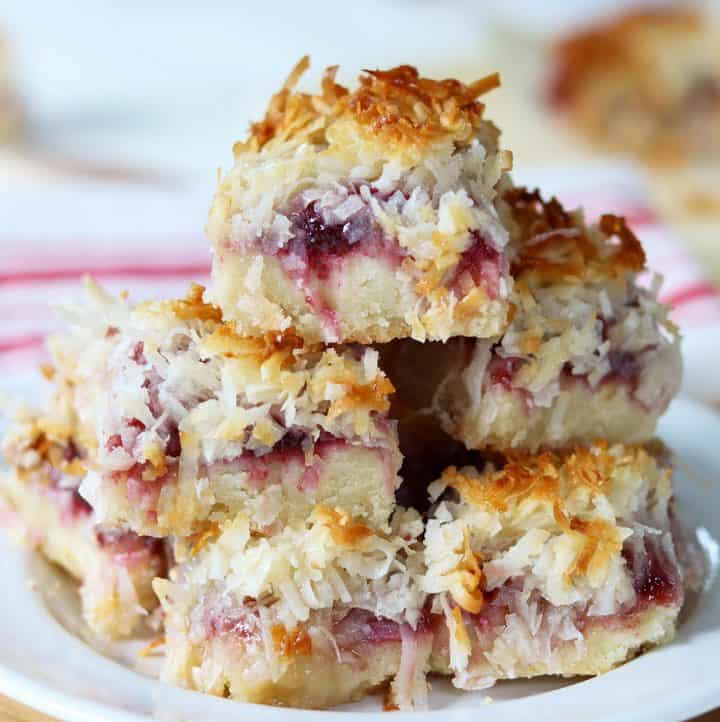 Best Raspberry Coconut Bars (Sugar Free) Recipe | Seeking Good Eats