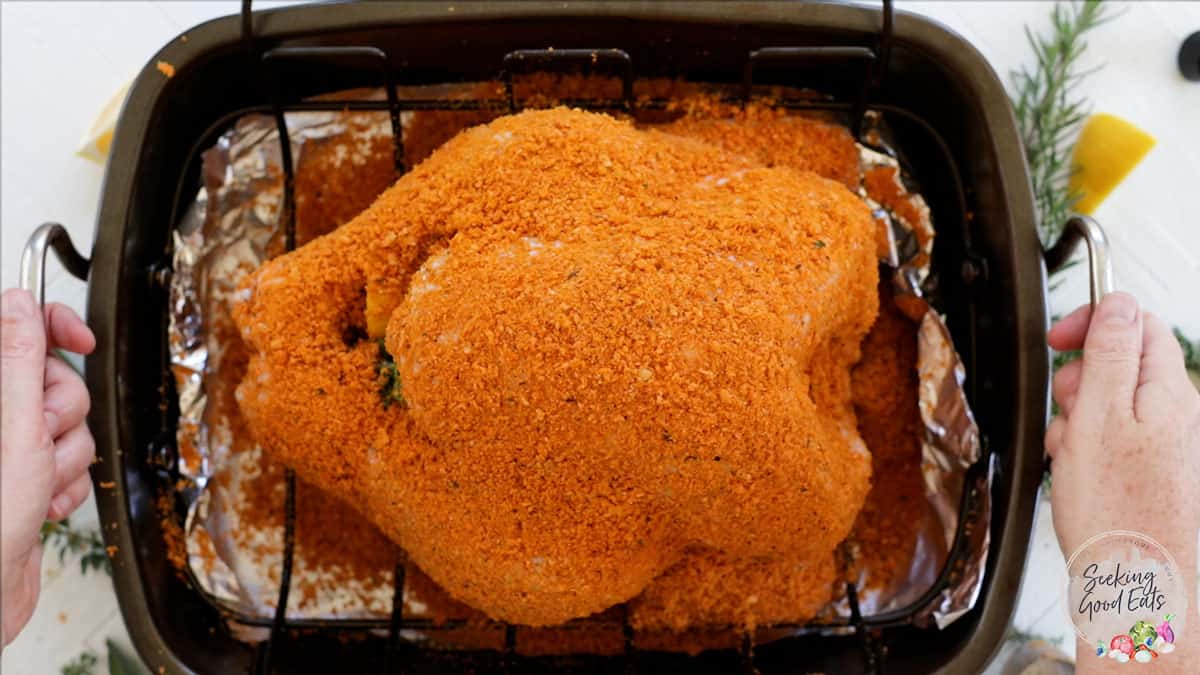 Juicy Turkey Recipe with Seasoned Coating | Seeking Good Eats