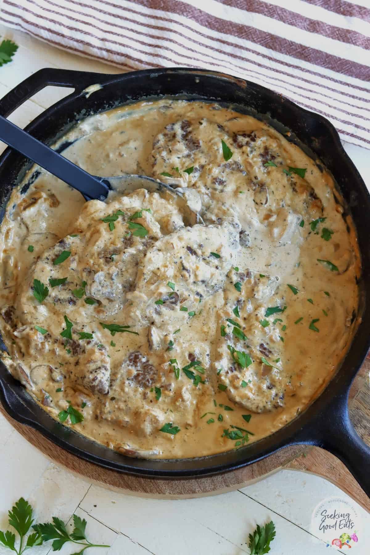 Oven Cubed Steak And Gravy Seeking Good Eats