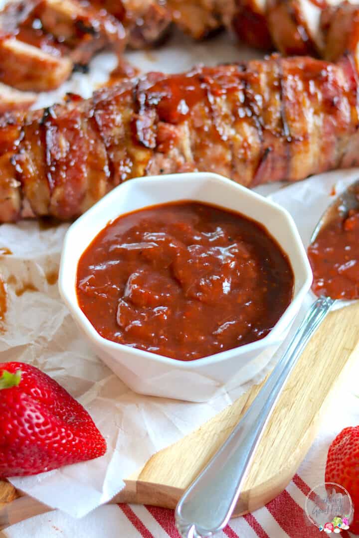 Balsamic Strawberry BBQ Sauce Recipe | Seeking Good Eats