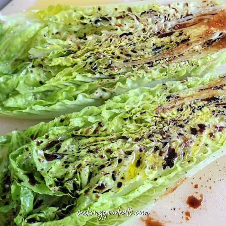 Grilled Romaine Lettuce Recipe | Seeking Good Eats