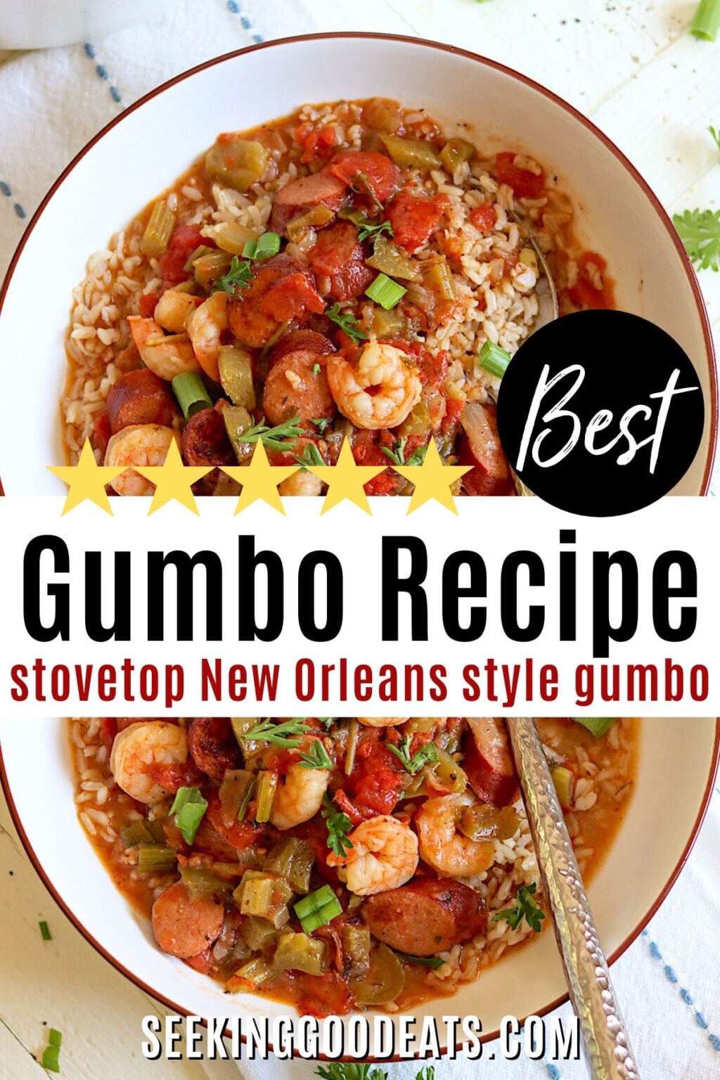 Best Louisiana Gumbo Recipe with Sausage and Shrimp | Seeking Good Eats