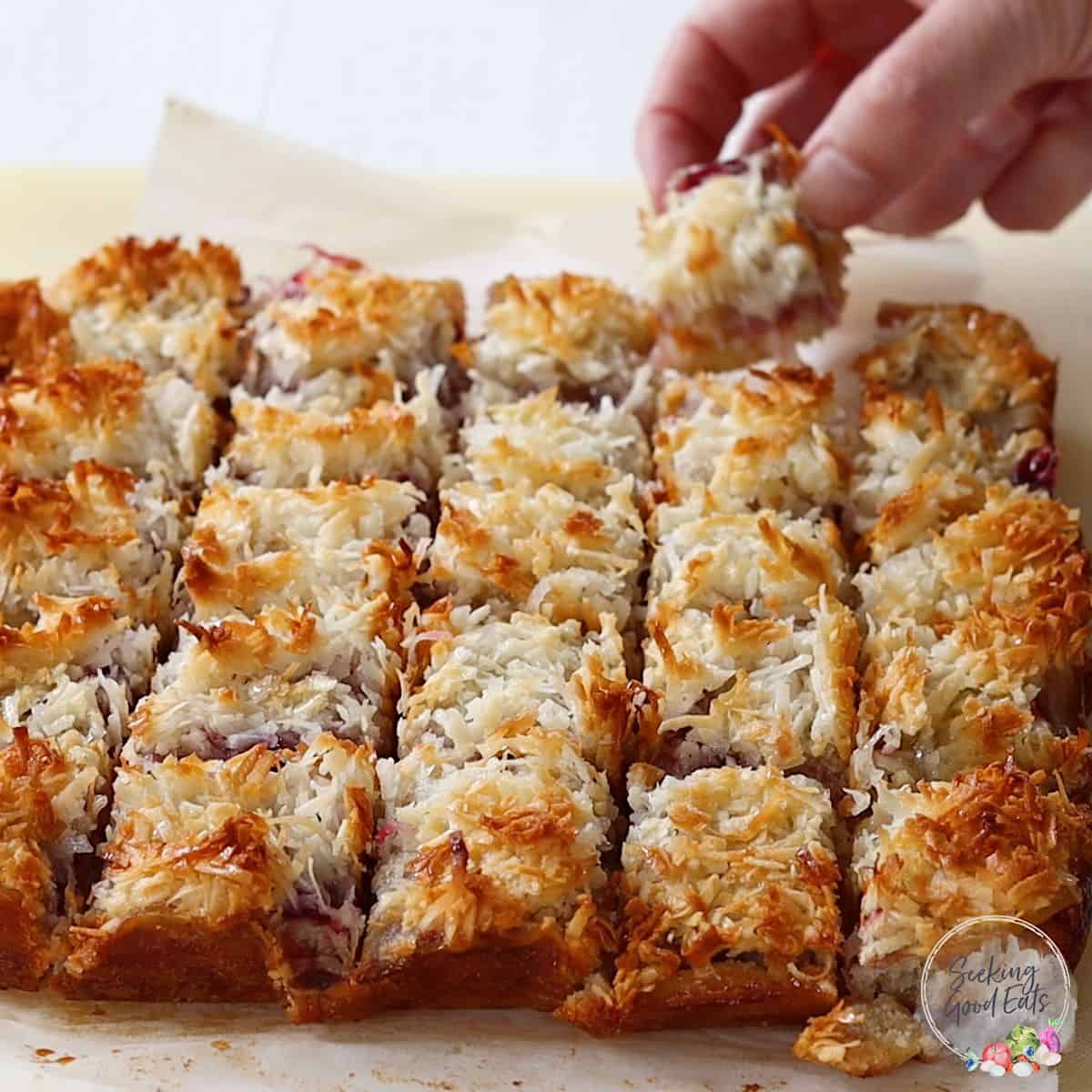 Best Raspberry Coconut Bars (Sugar Free) Recipe | Seeking Good Eats