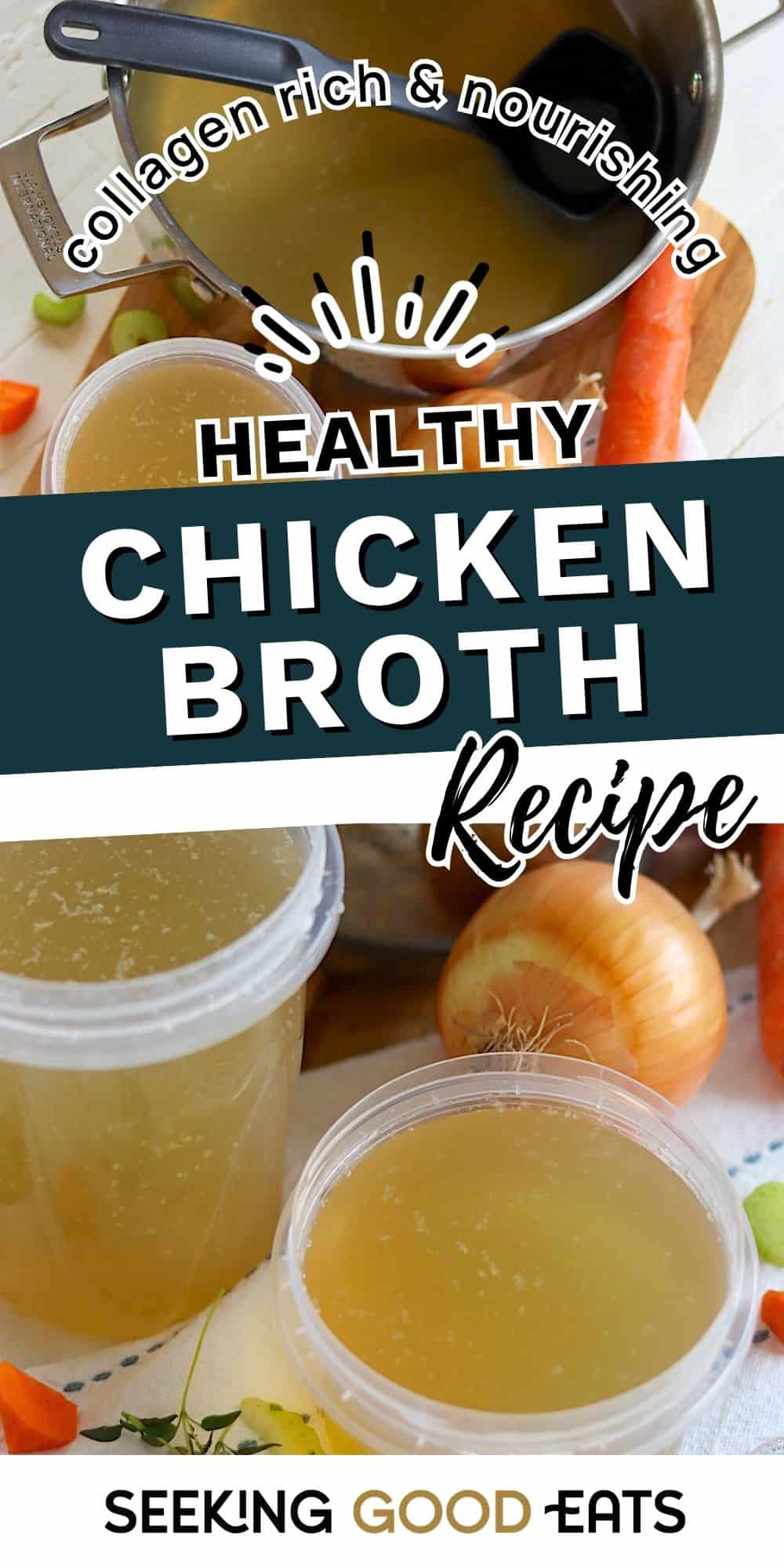 Basic Homemade Chicken Broth Recipe | Seeking Good Eats