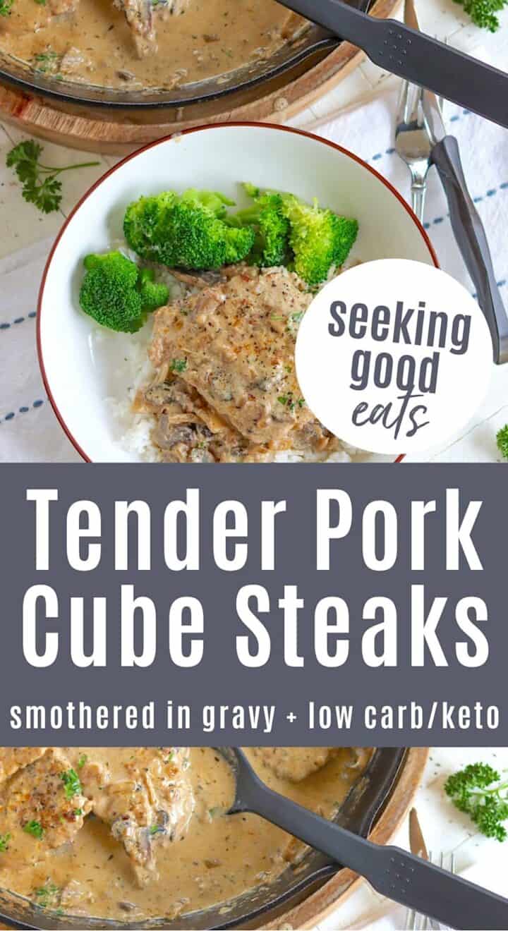 Pork Cube Steak Recipe with Gravy | Seeking Good Eats