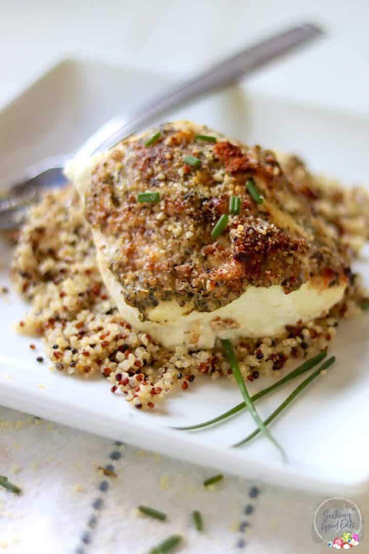Parmesan Crusted Baked Halibut Recipe (in 30 minutes or less ...