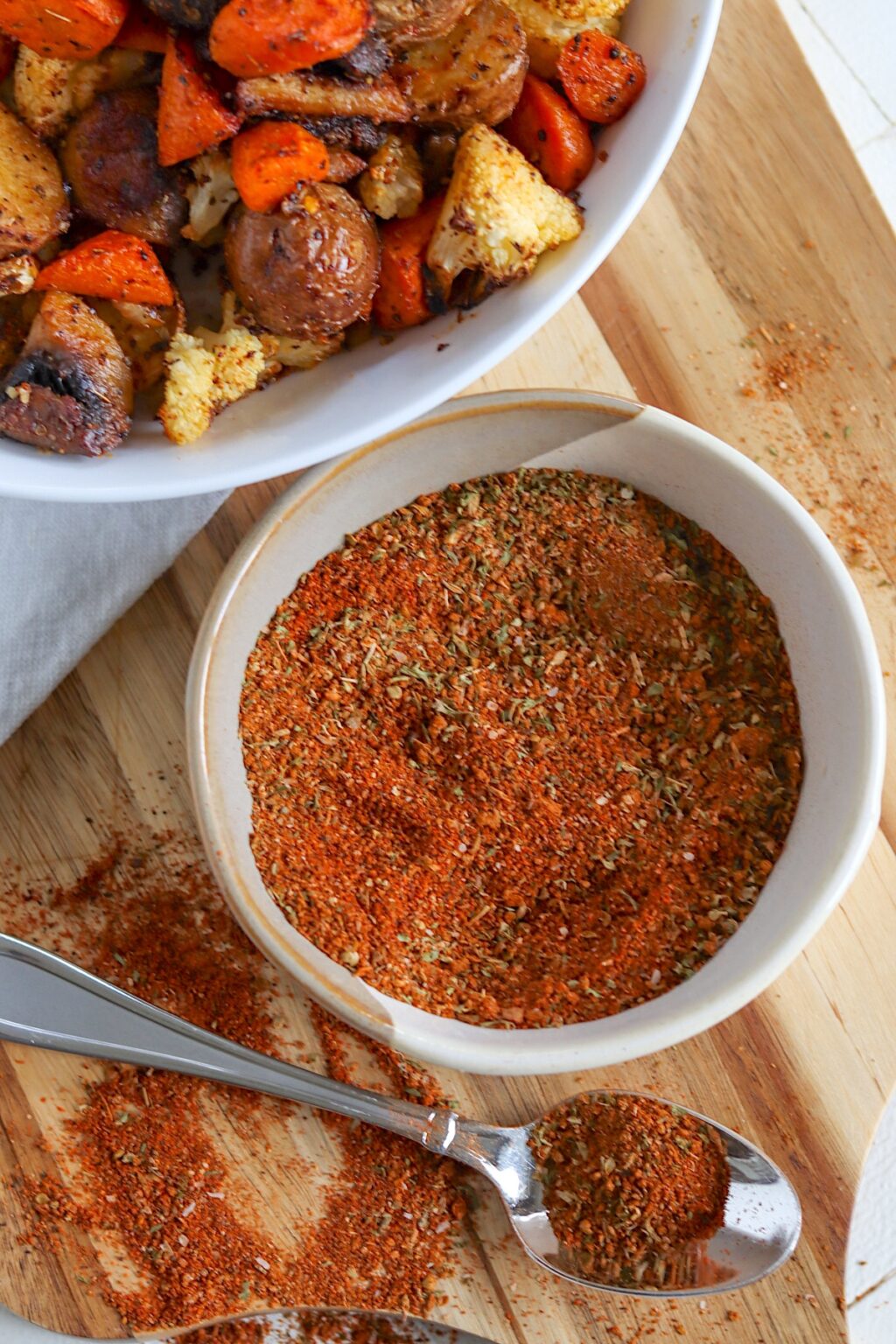 Smoky Herb Roasted Vegetable Seasoning Recipe (7-Ingredients) | Seeking ...