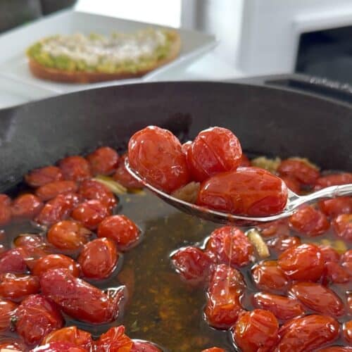 Cherry Tomato Confit (Easy Oven Roasted Recipe!) | Seeking Good Eats