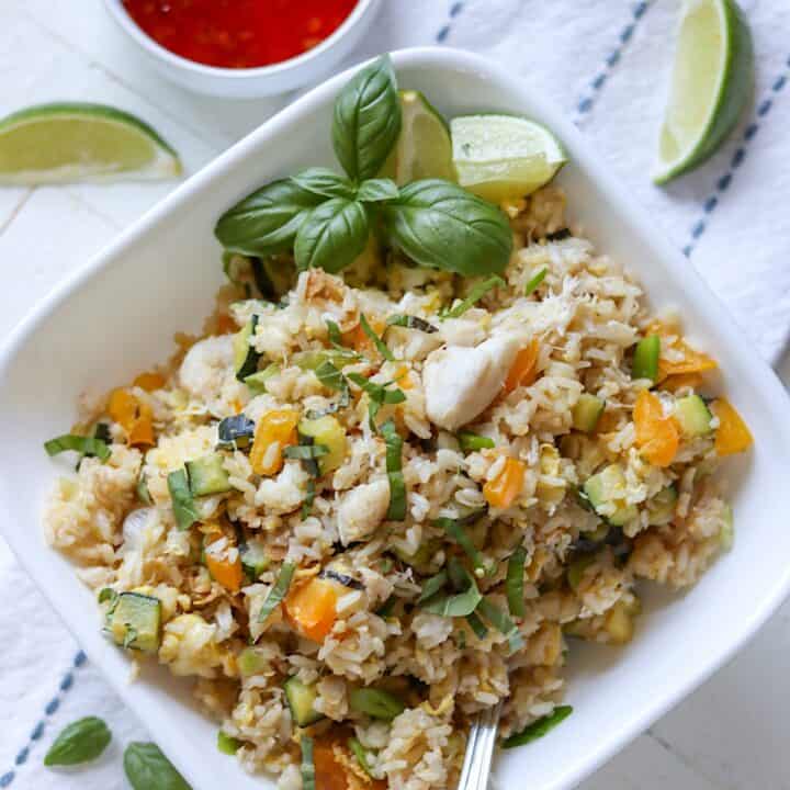30-Minute Thai-Style Crab Fried Rice Recipe | Seeking Good Eats