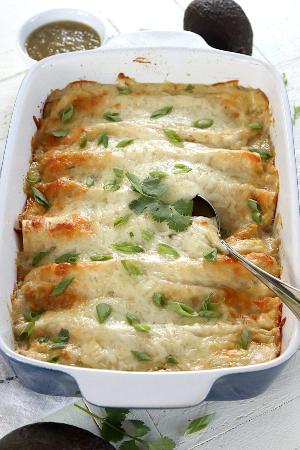 Veggie-Loaded Vegan Green Enchiladas | Seeking Good Eats